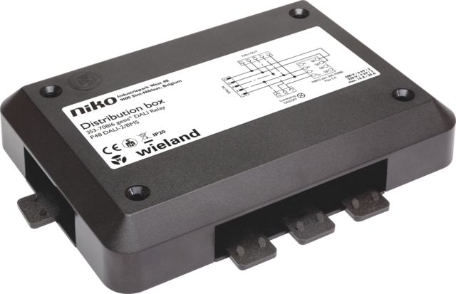 Wieland gesis® distribution box, DALI relay, P48 DALI-2/BMS