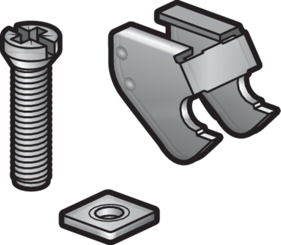 Claws for socket outlets with plug-in terminals