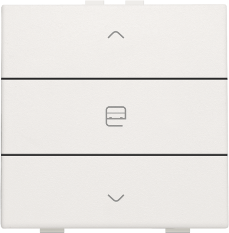 Single motor control for Niko Home Control, white