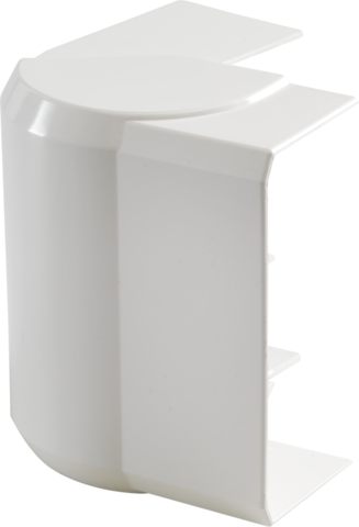 Outside corner varies from 70° to 110° for trunking system 110x50mm