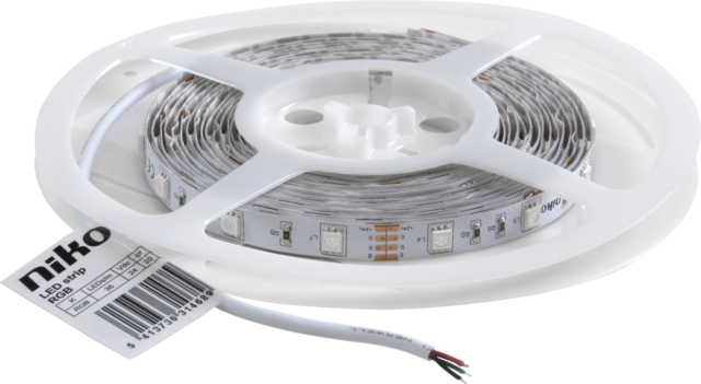 Ledstrip op rol met 36 RGB-leds/m