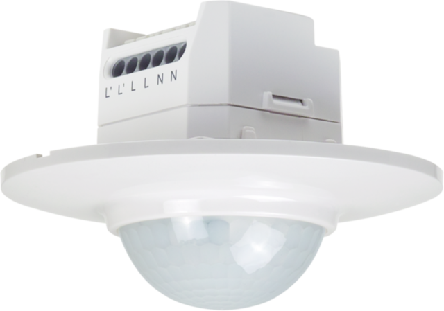 Presence detector, 230 V, master, 14 m, round, for flush-mounting box ...