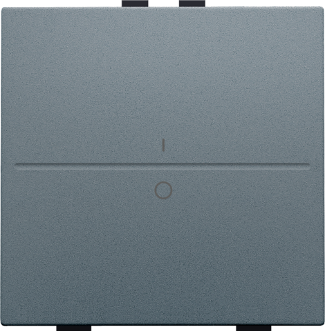 Single key with 'I' and '0' symbols for wireless switch or push button ...