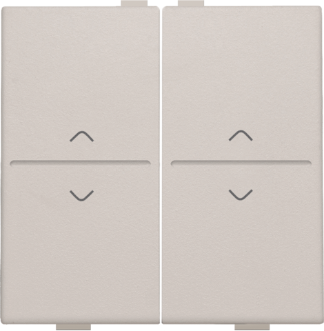 Double key with 'up' and 'down' arrows for wireless switch or push ...