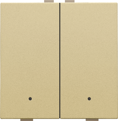 Double push button with LEDs and comfort sensors for Niko Home Control ...