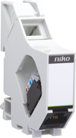 DIN-rail module with unshielded RJ45 connector UTP Cat. 6, PoE++ ready ...