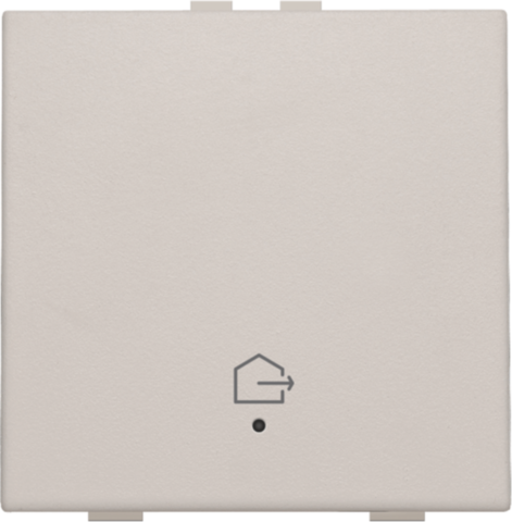 Single push button with LED, leaving the house, for Niko Home Control ...
