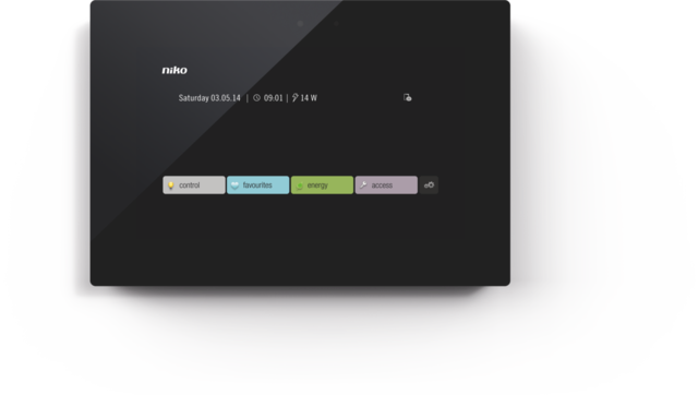 Niko Home Control touchscreen 2