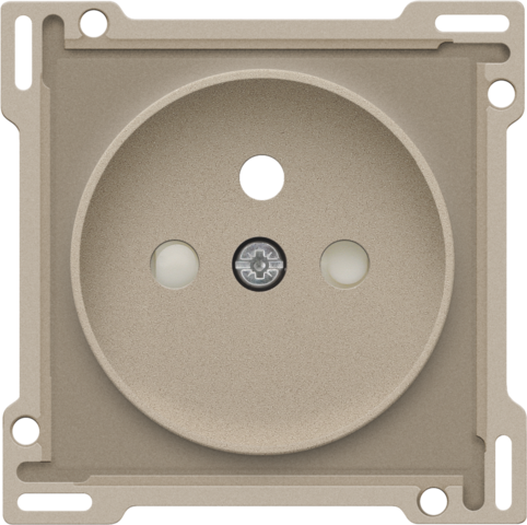 Finishing set for socket outlet with pin earthing and shutters, for ...