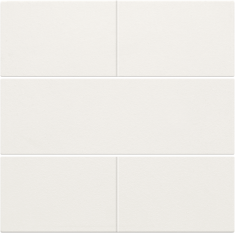 Finishing set for fourfold potential-free push button 24 V, white