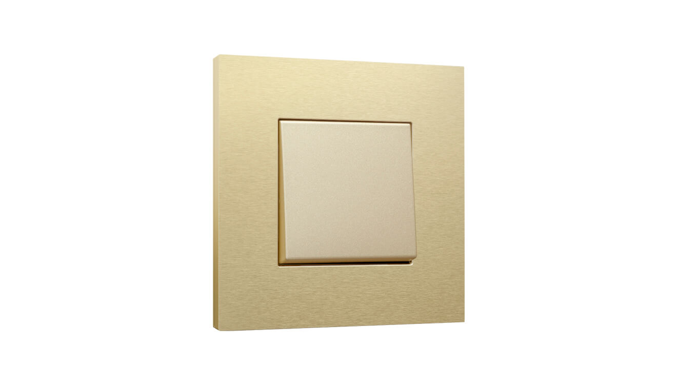 Niko Pure alu gold brushed