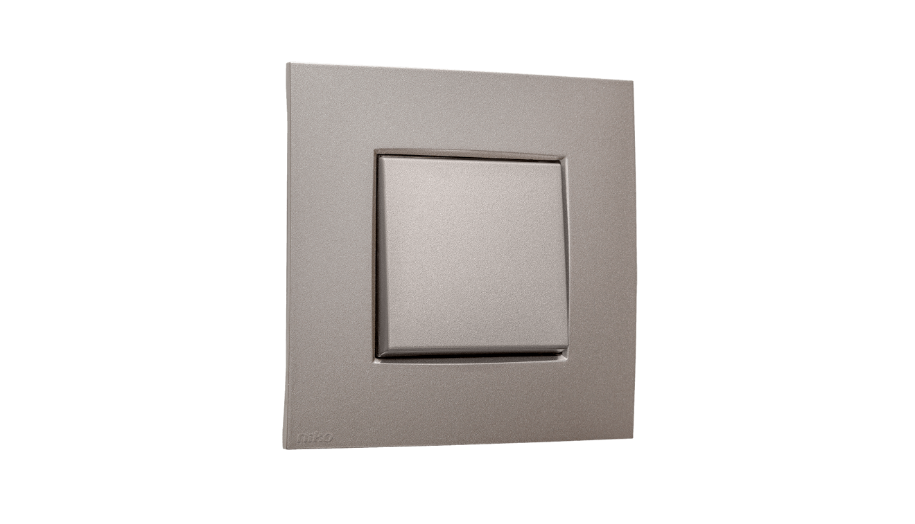 Niko Intense bronze - bronskleurige stopcontacten en schakelaars